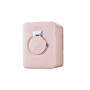 TCHPCFZ Skincare Small Refrigerator, Suitable For Bedroom, Car, Desk And Dormitory Storage Makeup Skincare Products Beauty Mask Professional Constant Temperature Preservation white