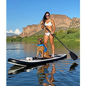 Roc Inflatable Stand Up Paddle Boards with Premium SUP Paddle Board Accessories, Wide Stable Design, Non-Slip Comfort Deck for Youth & Adults
