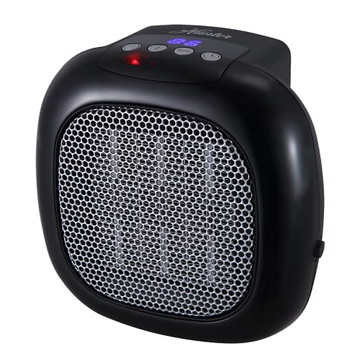 Hunter 750W Wall Mount Space Heater with Remote Control-12 Hour Timer, 1 Heat Setting, Black