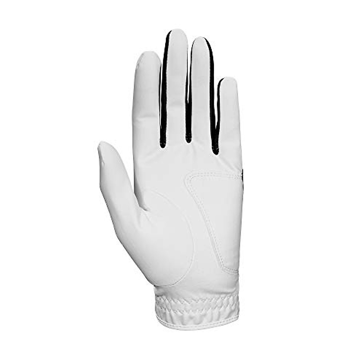 Callaway Golf Women's Weather Spann Premium Synthetic Golf Glove  (White, Single, Large, Prior Gen Model , Standard, Worn on Left Hand)