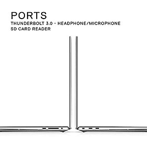 Dell XPS 15 9500 15.6 4K UHD+ (3840 x 2400) Touchscreen 10th Gen Intel Core i7-10750H 32GB RAM 1TB NVMe SSD GeForce GTX 1650 Ti Windows 10 Professional Silver (Renewed)