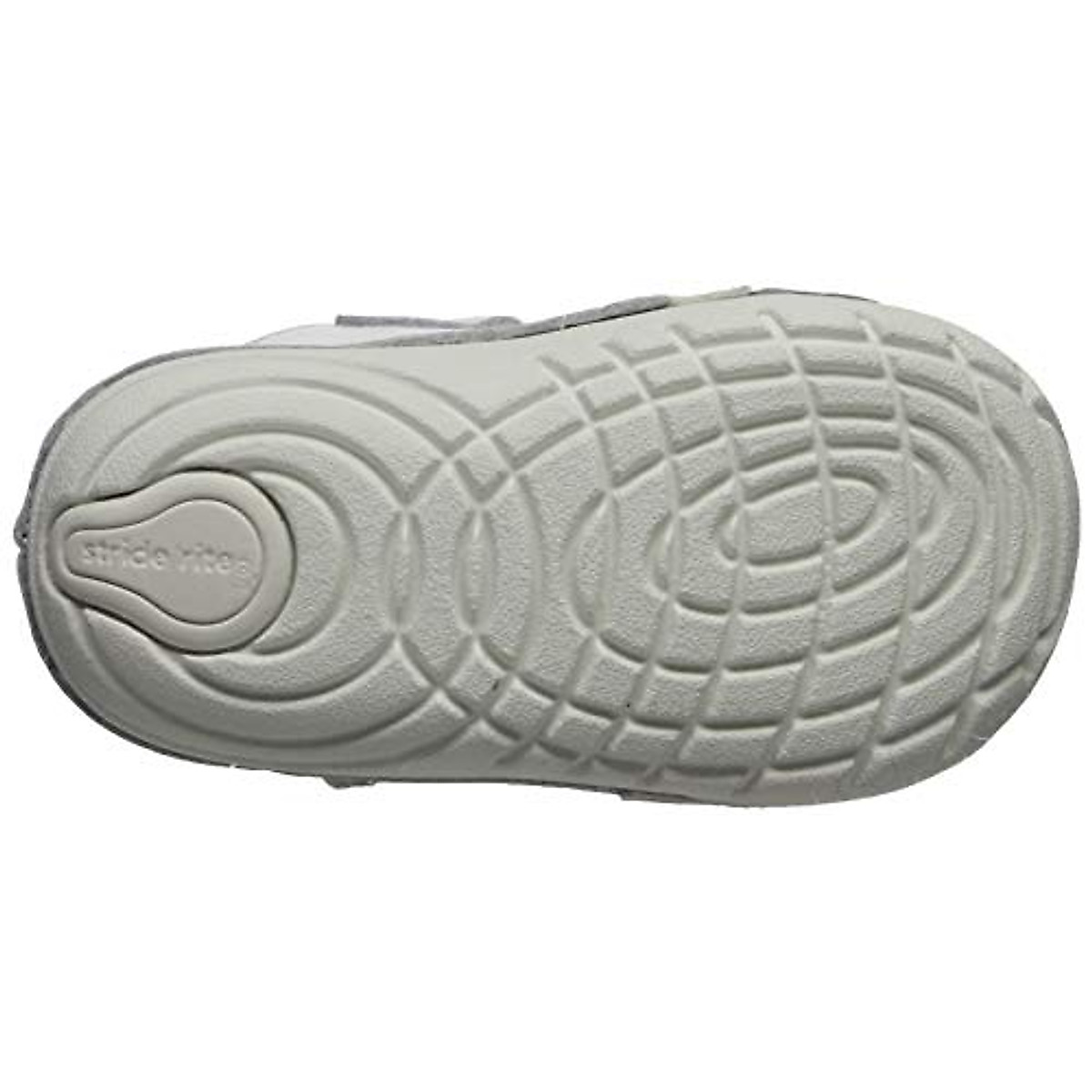 Stride Rite baby boys Soft Motion Frankie Athletic Sneaker, White, 3 Infant US