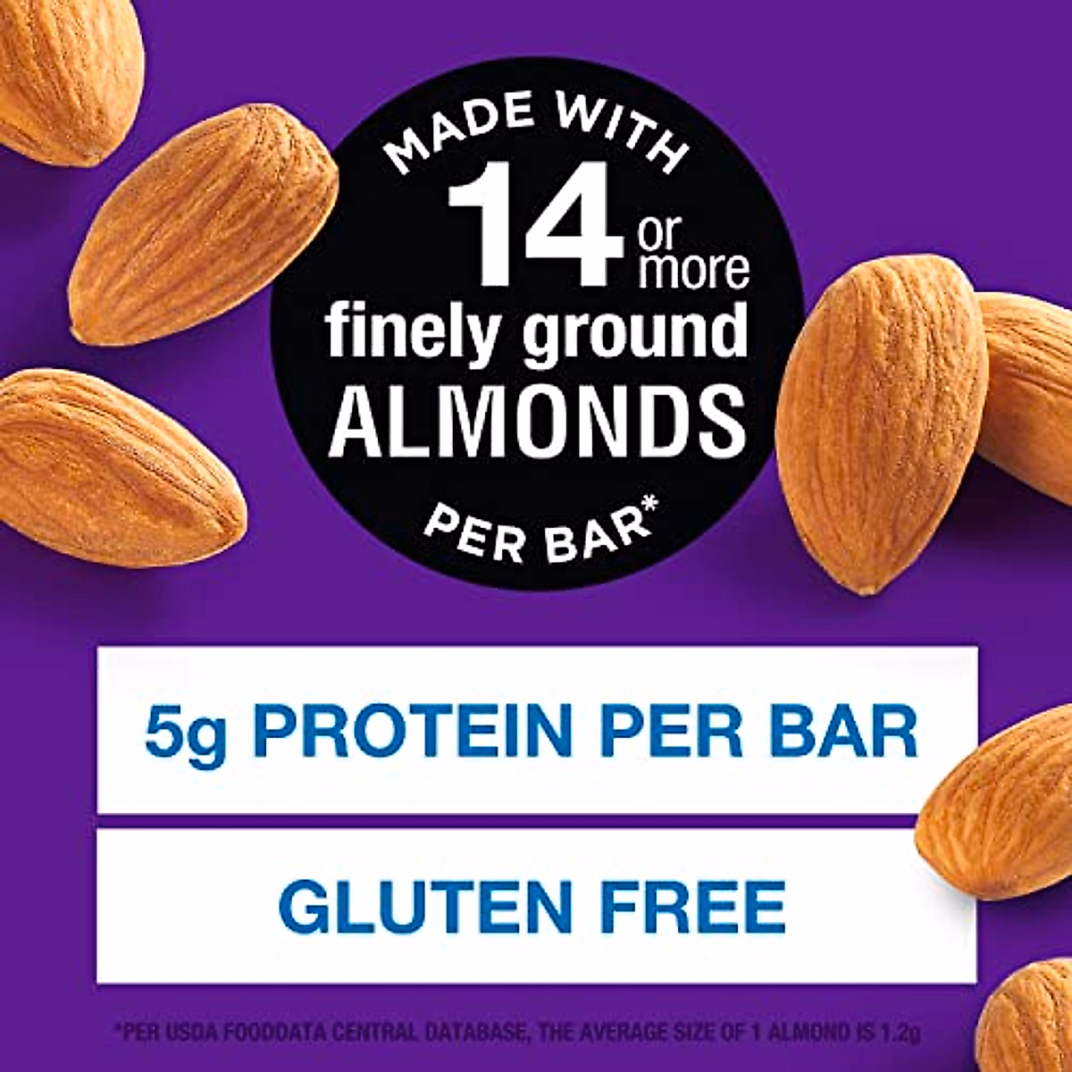 KIND Soft Baked Squares, Salted Caramel Almond Flour Blondie, 6 count