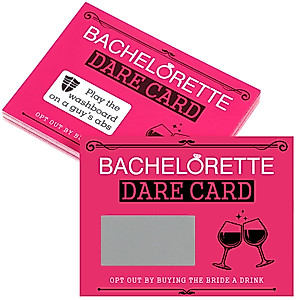 35 Pieces Girls Single Party Dare Cards Scratch Off Cards Night Out Scratch Off Activity Funny Dares Cards for Wedding Showers Bridal Party Supplies (Wine Glass)