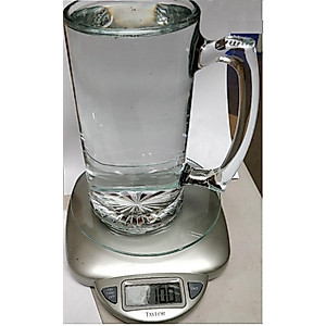 Giant Beer Mugs Two Super Mugs Stein Thick Glasses 26 Ounces ZERO LEAD Glasses Pack Of 2 Glasses Coffee/Tea/Hot Chocolate