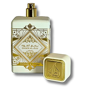 Lattafa Bade'e Al Oud Honor & Glory for Unisex Eau de Parfum Spray, 3.4 Ounce / 100 Ml