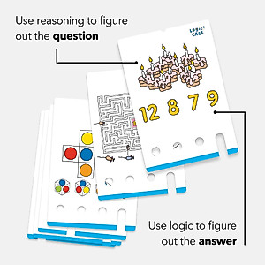 HABA Logic! CASE Starter Set - Brain Building Puzzles for Ages 6+
