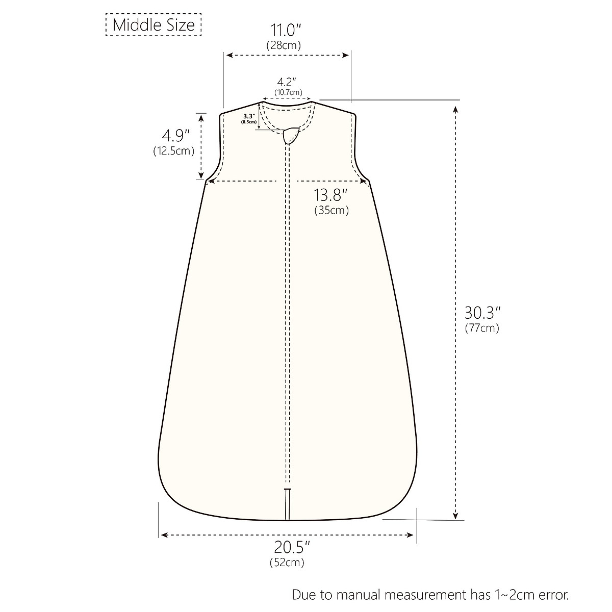 TILLYOU Sleep Sack 2 Pack - Baby Wearable Blanket with 2-Way Zipper, Extra Soft Cotton Sleeveless Sleeping Bag for Infants, Gray Grown, 6-12 Months