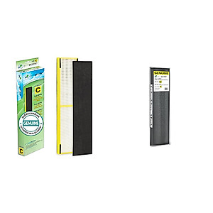 GermGuardian Air Purifier Filter FLT5000 Genuine HEPA Replacement Filter with Guardian Technologies GermGuardian Air Purifier GENUINE Carbon Filter 4-Pack