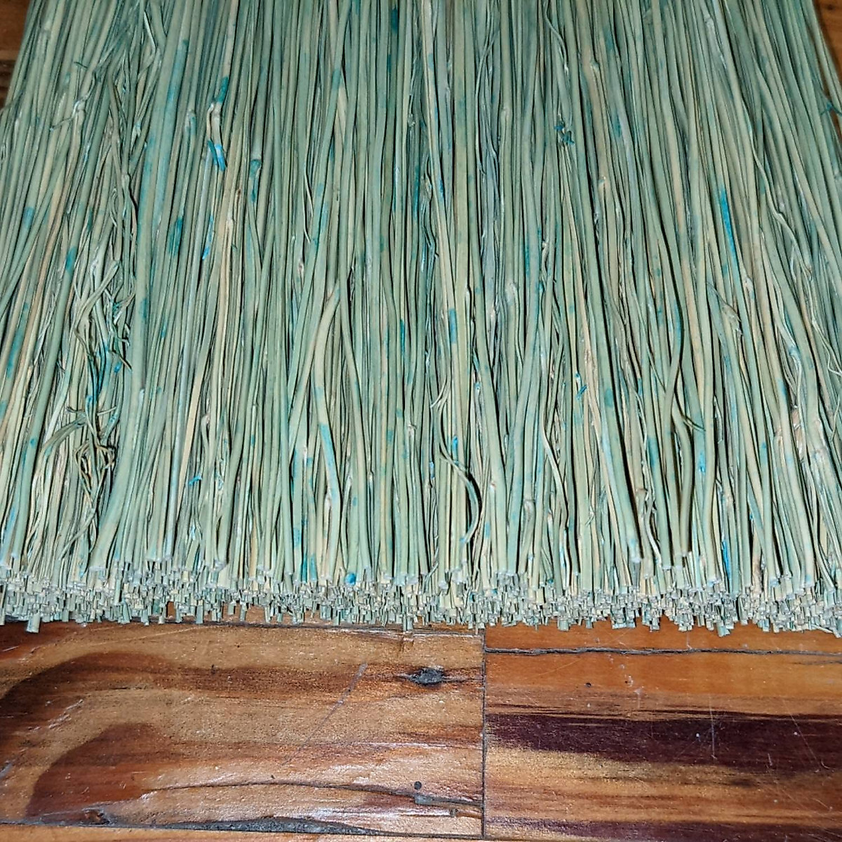 Lehman's Amish-Made Whisk Broom - Authentic Corn Straw Broom with Metal Hanging Hook, Natural, 11 inches