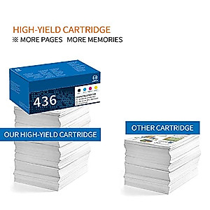 Lobung Compatible Toner Cartridge Replacement for TN-436 TN 436 TN436 TN-436BK TN433 TN431 for Brother HL-L8360CDW HL-L8360CDWT MFC-L8900CDW HL-L8260CDW MFC-L8610CDW MFC-L9570CDW Printer