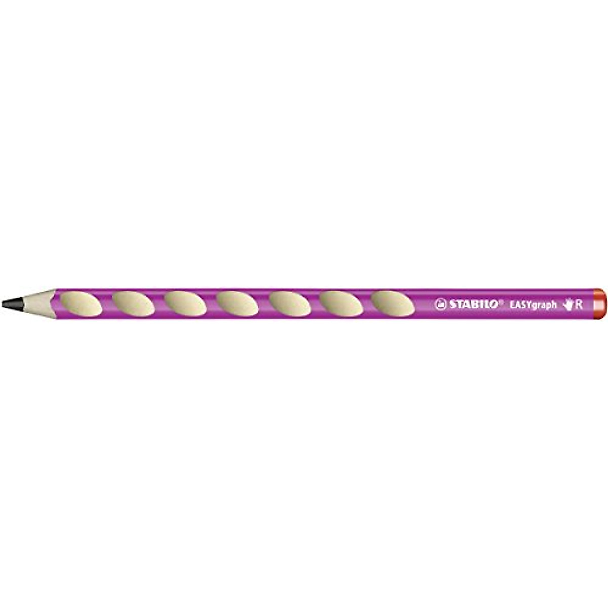 STABILO EASYgraph School Set Right Handed Pink EASYgraph Pencil + EASYsharpener + EASYeraser