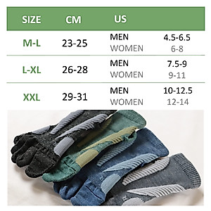 M Magic Sport Merino Wool Blend Non-Slip Above Ankle Toe Socks, Five Finger, Men and Women, Running, Hiking, Cycling, Camping (as1, alpha, m, l, regular, regular, Black pro)