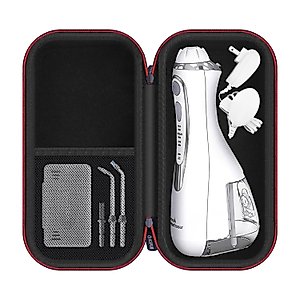 HESPLUS Hard Travel Case for Waterpik Cordless Advanced Water Flosser Professional Water Flosser Nano Sonic Toothbrush WP-560 WP-562 WP-563 WP-567 WP-569 WP-450 WP-440 WP-565W/WP-565C