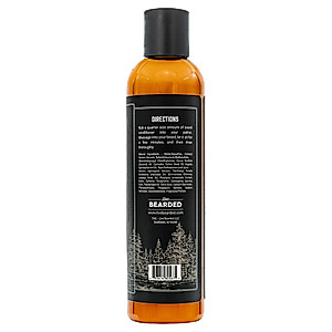 Live Bearded Beard Conditioner, 8 fl oz - Strengthens and Softens Facial Hair - Made in the USA - All-Natural Ingredients with Biotin, Caffeine | Legend Scent - Sandalwood, Vanilla