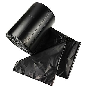 Nicesh 2.6 Gallon Diaper Trash Bags, 250 Counts, Black