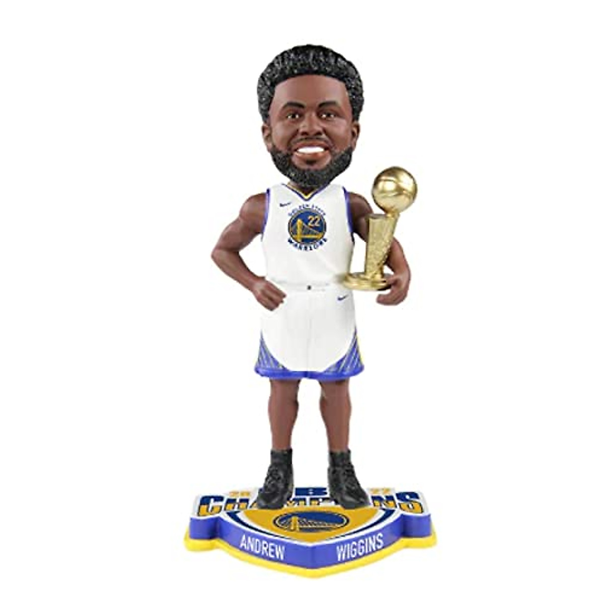 FOCO Andew Wiggins Golden State Warriors 2022 NBA Champions 8" Bobblehead Bobble Head Doll