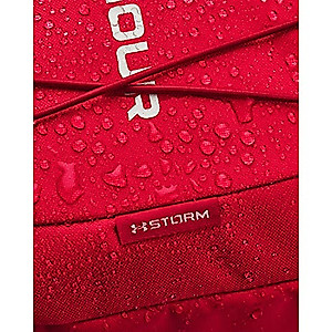 Under Armour Adult Hustle Sport Backpack , Red (600)/Metallic Silver , One Size Fits All
