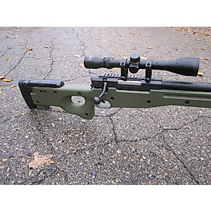 wellfire mk96 bolt action awp sniper rifle w/ scope and bipod - od(Airsoft Gun)
