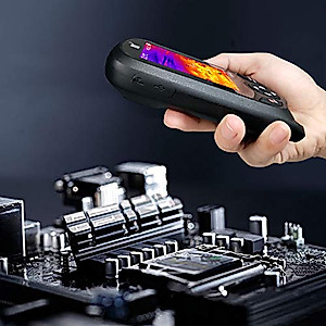 320 x 240 IR Resolution Thermal Camera, Pocket-Sized Infrared Camera with 76800 Pixels Real-Time Thermal Image, Temperature Measurement Range -4°F to 572°F, Mini IR Thermal Imager, Hti-Xintai