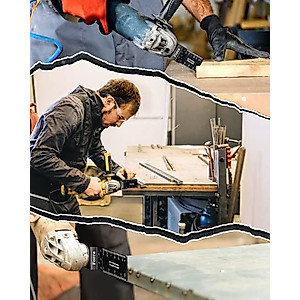 FORCA Multi Tool Blades Kits, 105pcs Universal Oscillating Tools Saw Blades for Wood, Fine Tooth Multitool Blades, Durable High Carbon Steel Fit Milwaukee Dewalt Makita Dremel Bosch 95% Oscillating To