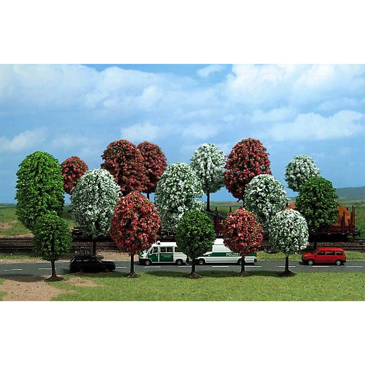 Busch 6584 Fruit Trees 18/N Scale Scenery Kit