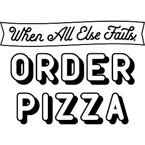 CafePress When All Else Fails Order Pizza Mug Ceramic Coffee Mug, Tea Cup 11 oz