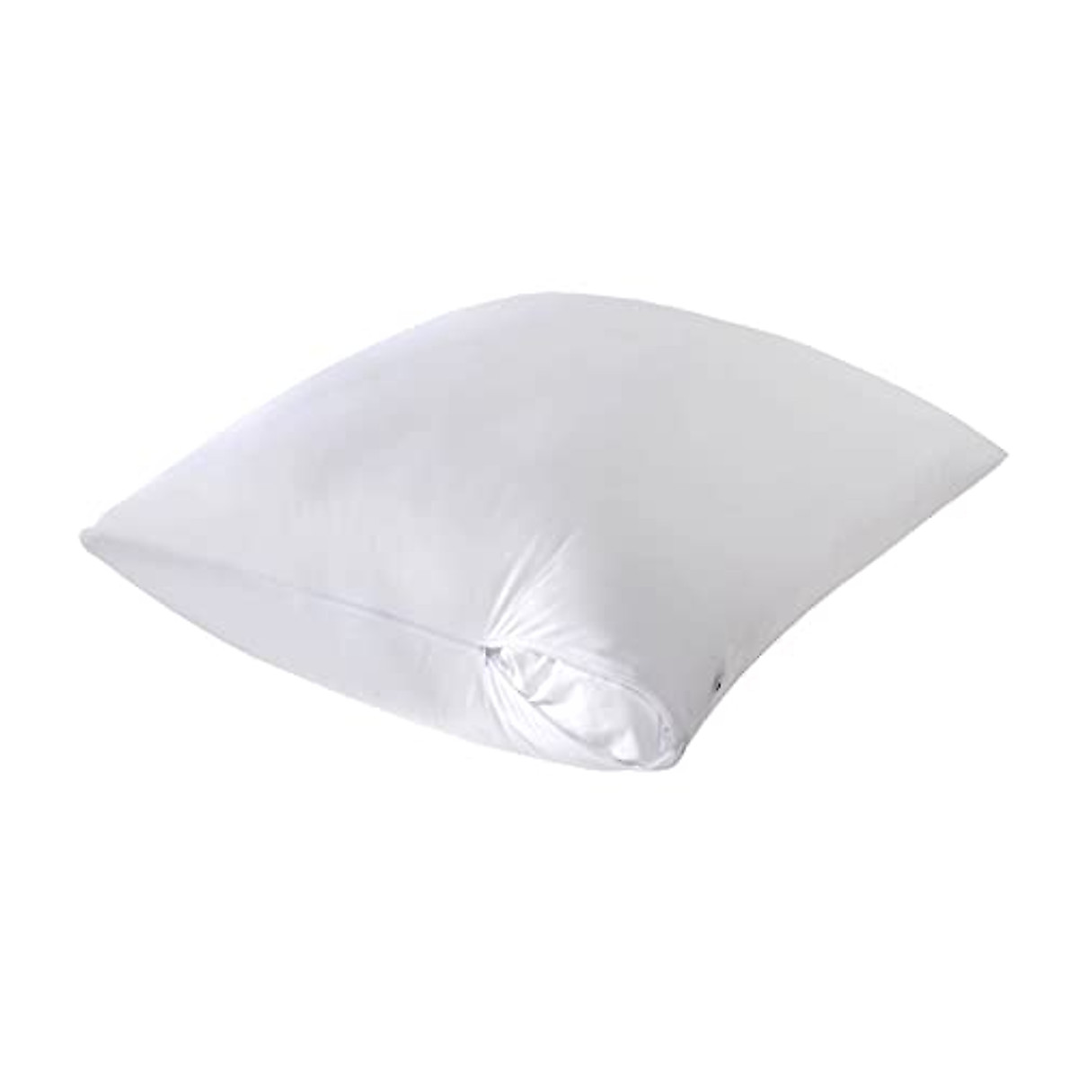 4 Pack Waterproof Down Feather Proof Pillow Protectors with Zipper Queen Size Set of 4 Protective Covers for 20x30 20x28 Bed Pillows