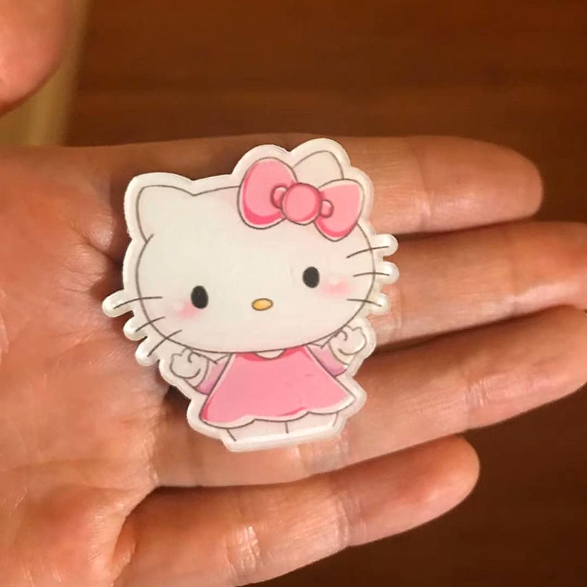 Kerr's Choice Lightweight Portable Grocery Bag Large Capacity Shopping Bag Durable Reusable Tote Bag Travel Accessories -- Kitty