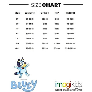 Bluey Toddler Boys 3 Pack Graphic T-Shirts 3T Blue