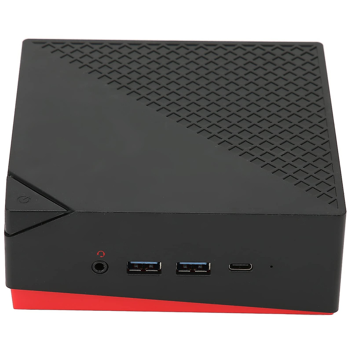 Dpofirs Mini PC with Ryzen 5 4500u Hexa Core 2.3GHz(Up to 4.0GHz) Wins 10, Mini Desktop Computer RAMROM(Optional), Support 2.5 Inch HDD/SSD (8GB DDR4+256GB SSD)