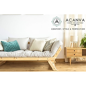 Acanva Polyester Decorative Rectangle Throw Pillow Inserts, Hypoallergenic Form Stuffer Cushion Sham Filler, 16x26, White, 1 Count (Pack of 1)