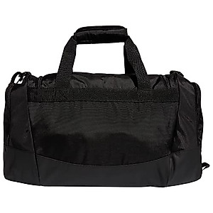adidas Unisex Defender 4 Small Duffel Bag, Black/White, One Size