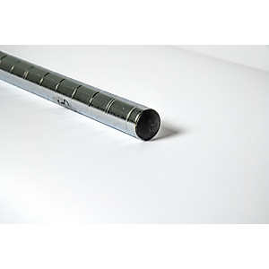 Express KitchQuip Commercial Chrome Wire Stainless Steel Shelving Poles