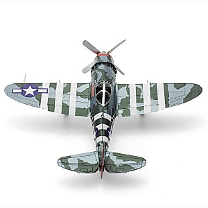Metal Earth P-47 Thunderbolt 3D Metal Model Kit Fascinations