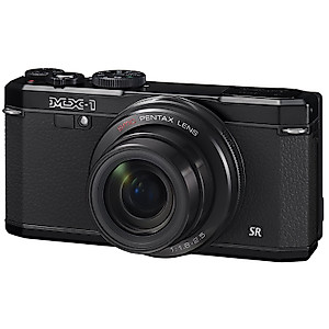 Pentax MX-1 12 MP Black Digital Camera with 4x Optical Image Stabilized Zoom and 3-Inch LCD Screen