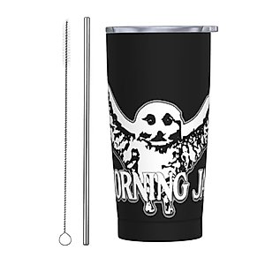 LAZHANG My Morning Rock Jacket Music Stainless Steel Insulated Car Sippy Cup With Lid Travel Mug for Cold Hot 20 oz