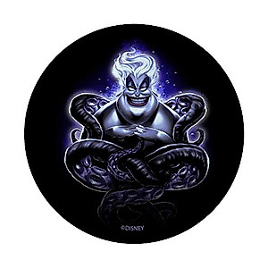 Disney Villains Ursula Purple Hue Portrait PopSockets PopGrip: Swappable Grip for Phones & Tablets