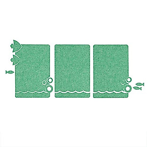 Felt Message Board Photo Wall, Creative Combination Cork Board Kindergarten Background Wall, DIY Work Display Board (3 Pieces)