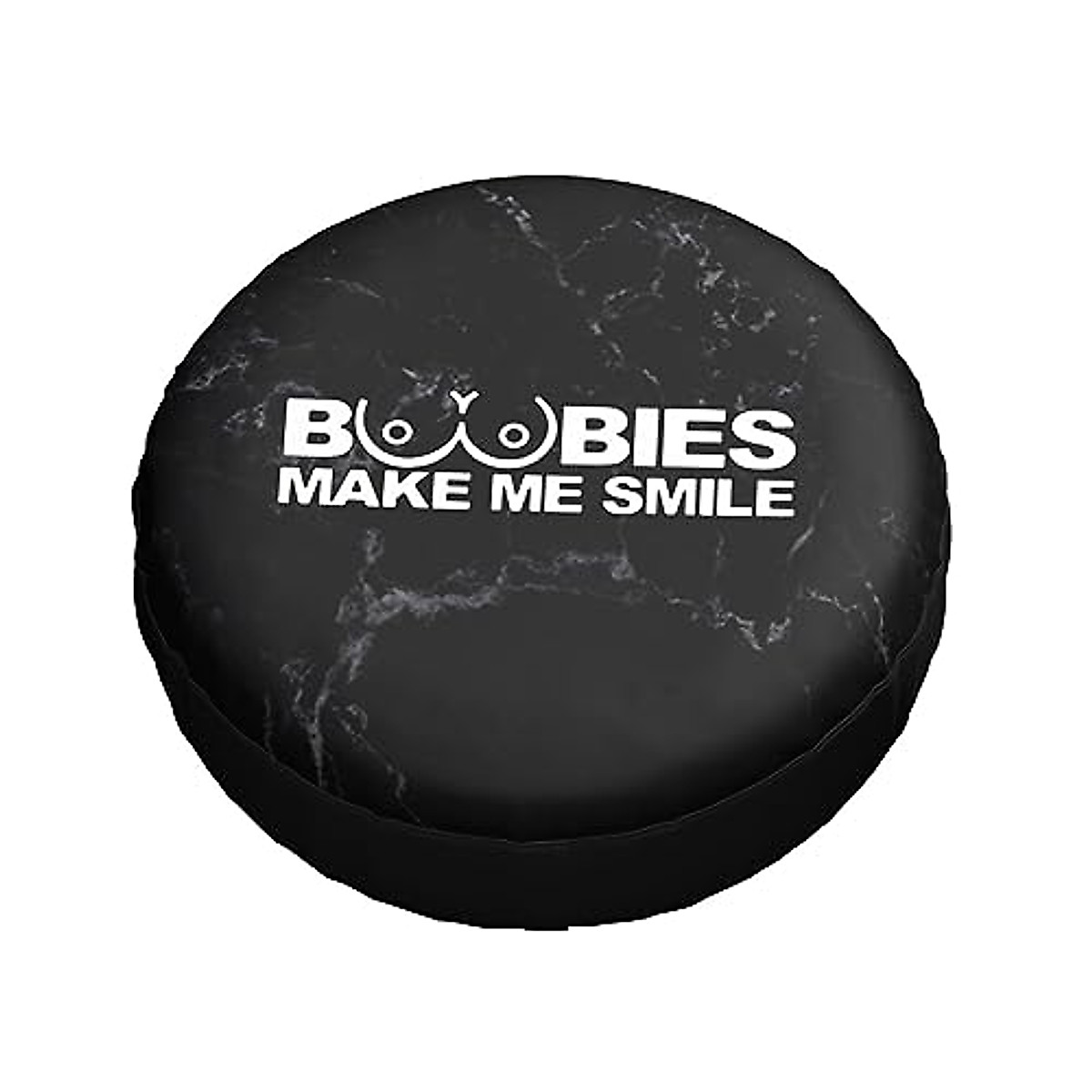 Spare Tire Coverboobies_Make_Me Smilewheel Protectors Weatherproof Universal Trailer Rv SUV Truck and Many Vehicle Camper Accessories