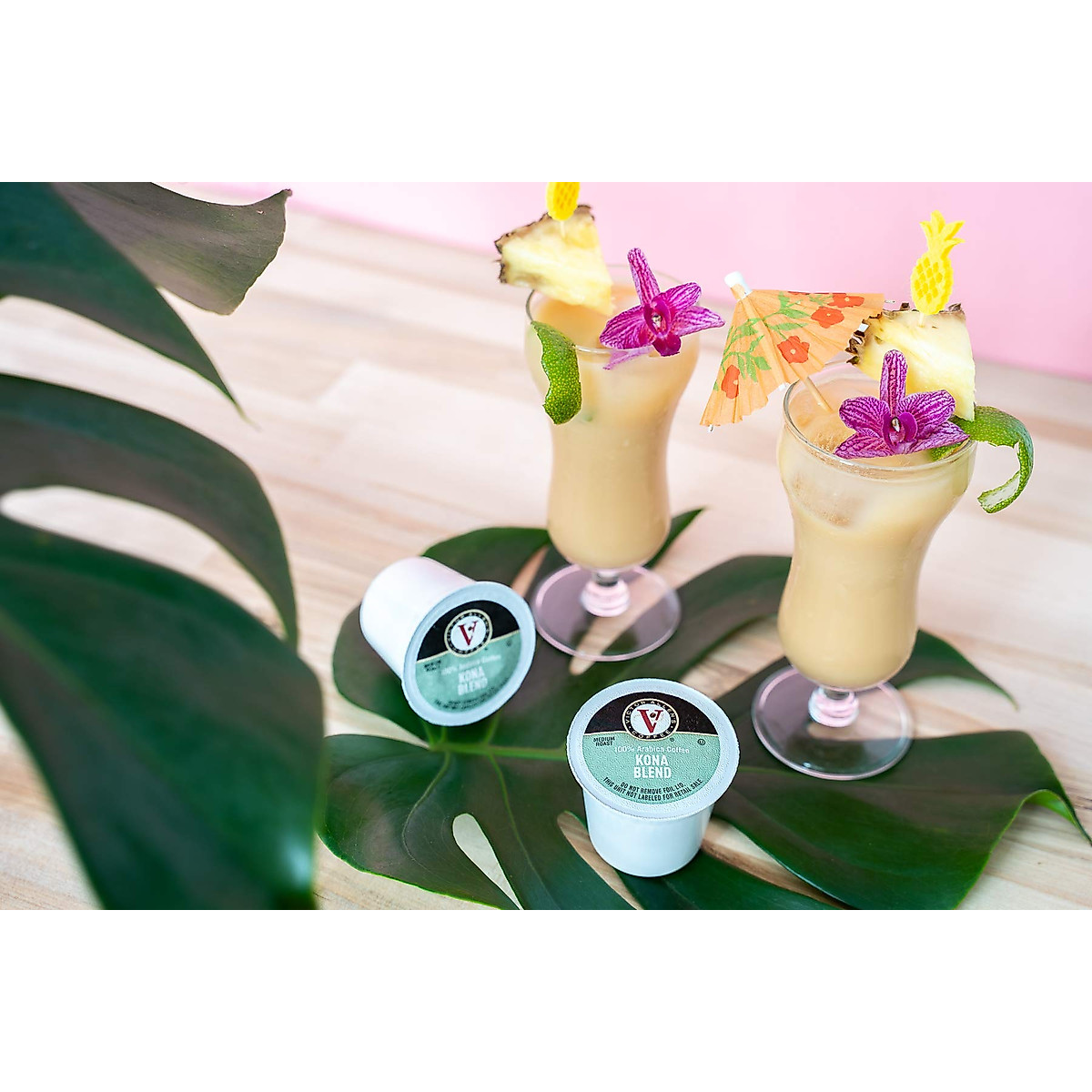 Victor Allen's Coffee Hawaiian and Donut Shop Blend K-Cup Pods | 80 Count