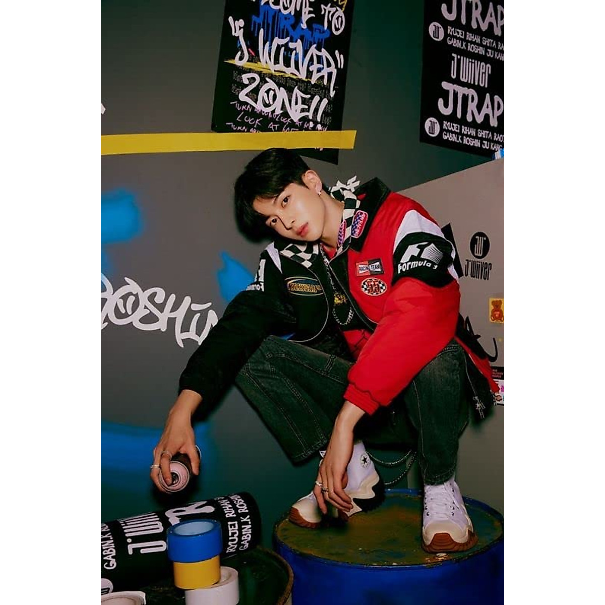 JWiiver Jtrap 1st Mini Album CD+119p PhotoBook+2p PhotoCard+1p Sticker+1p Polaroid+1p Postcard+1p Life 4Cut+Tracking Kpop Sealed