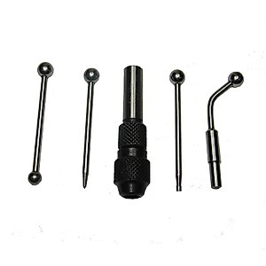 Wiggler & Center finder Set Work Edge Centre Finding Run out Concentrical Align 5 Piece Set