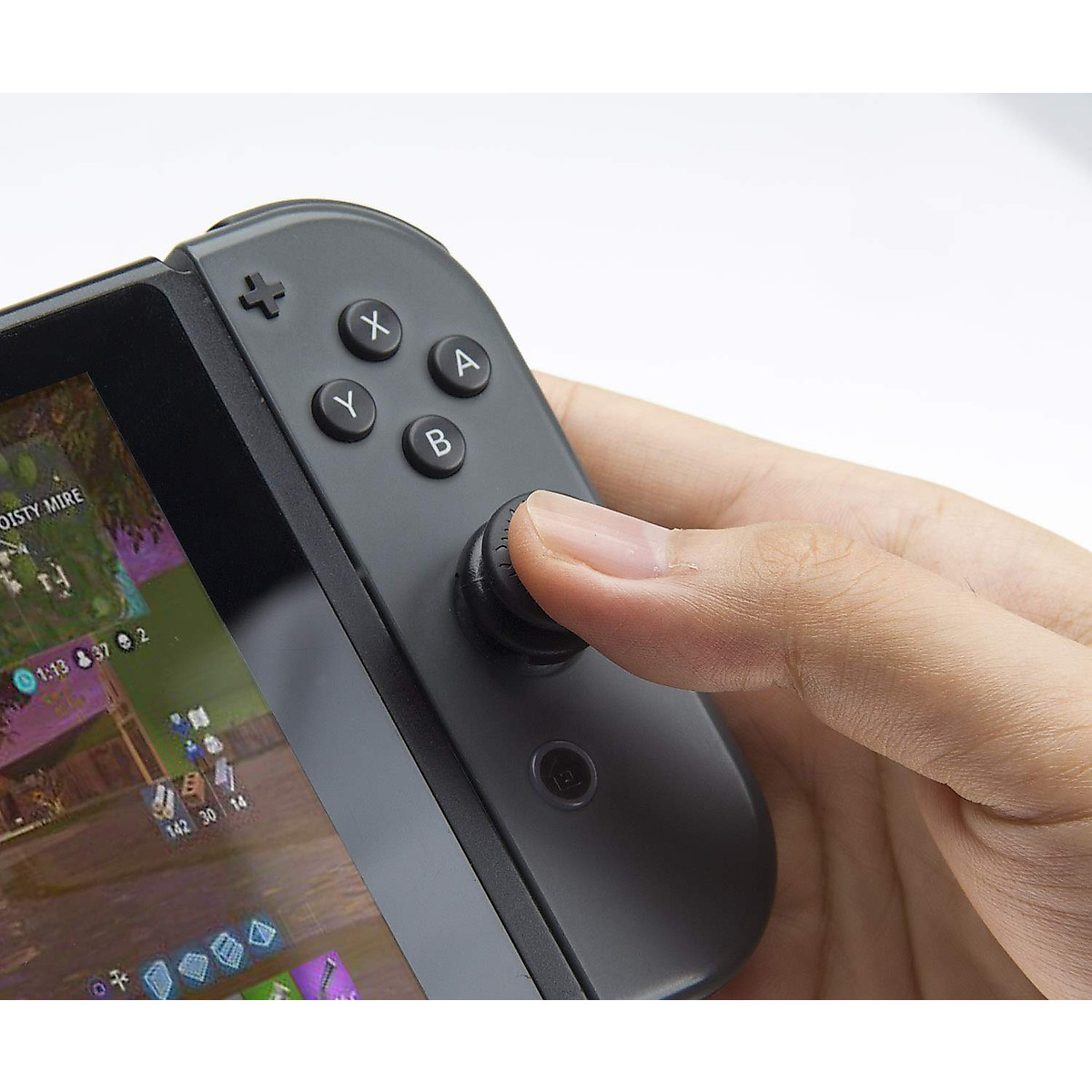 iMW Joy-Con Caps (4 Packs) - Black - Nintendo Switch Standard Edition