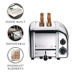 Dualit 2-Slice Toaster, Chrome