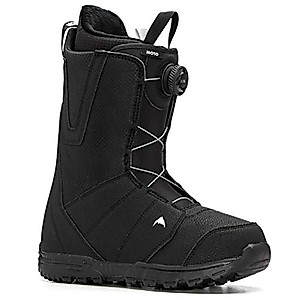 Burton Men's Moto BOA Snowboard Boots, Black, 10