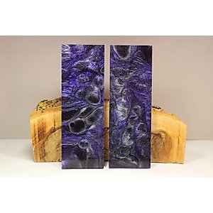 Composite Knife Handles Scales Resin Blanks (Purple/Pearl)