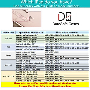 DuraSafe Cases for iPad 7th 8th 9th Gen 2019/2020 / 2021-10.2 Inch [iPad 9 8 7 ] A2602 A2270 A2197 MW762LL/A MW742LL/A MYLC2LL/A MYL92LL/A Pencil Holder Soft Corner with PC Back Cover - Light Green