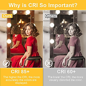 hansang 8 Pack G25 LED Bathroom Light Bulbs 3000K Warm White E26 Base, Vanity Globe Light Bulb 60W Equivalent, 5W Round Light Bulb for Vanity Mirror, 500LM, CRI 85+, Non-Dimmable