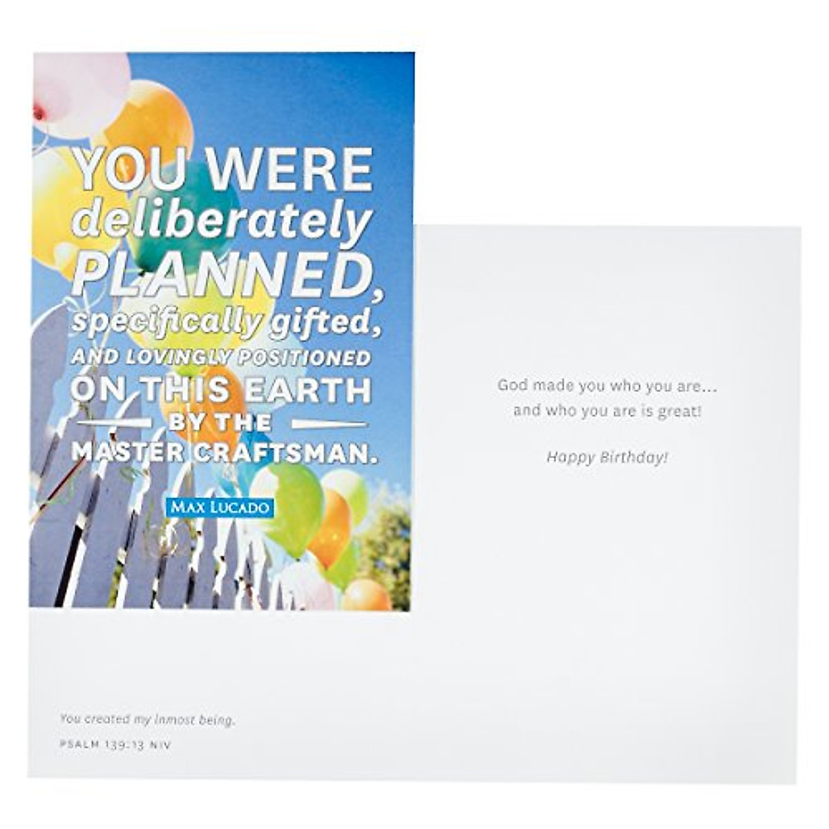 Birthday Inspirational Boxed Cards - Max Lucado - God Made You